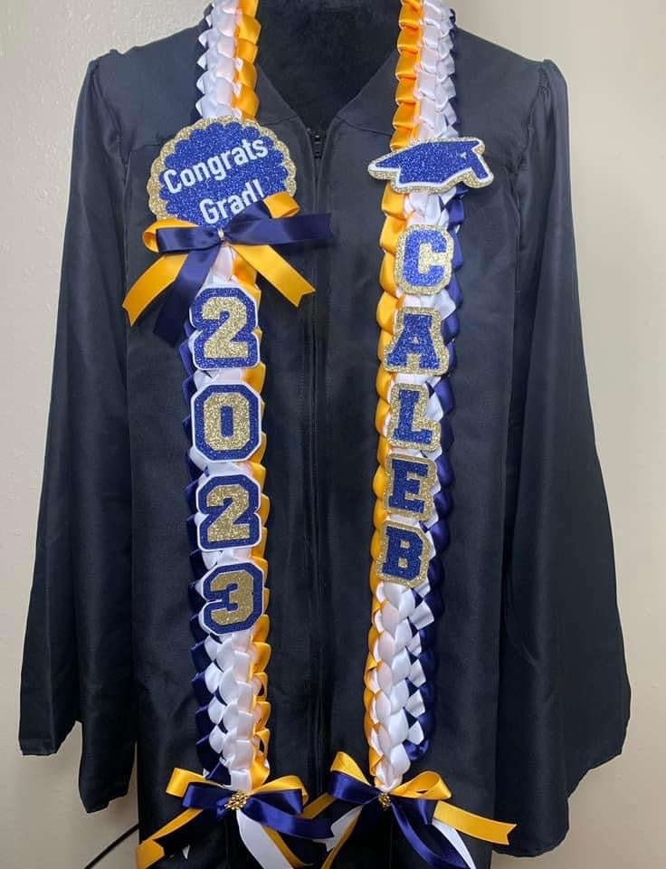 Graduation Lei Double Braided (3 colors) – Texas Mum Lady